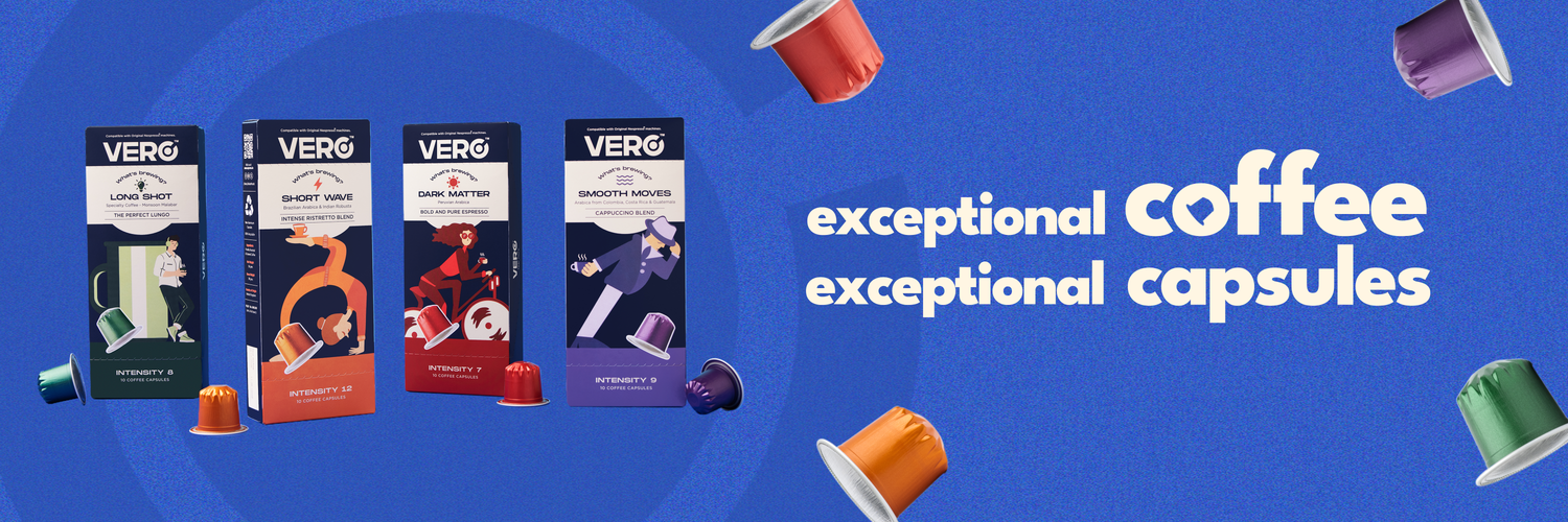 VERO Coffee - Nespresso® Compatible Coffee Capsules – Vero Coffee