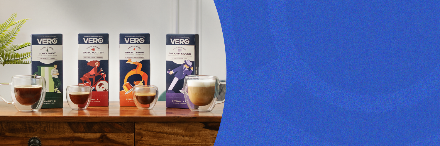 VERO Coffee - Nespresso® Compatible Coffee Capsules – Vero Coffee